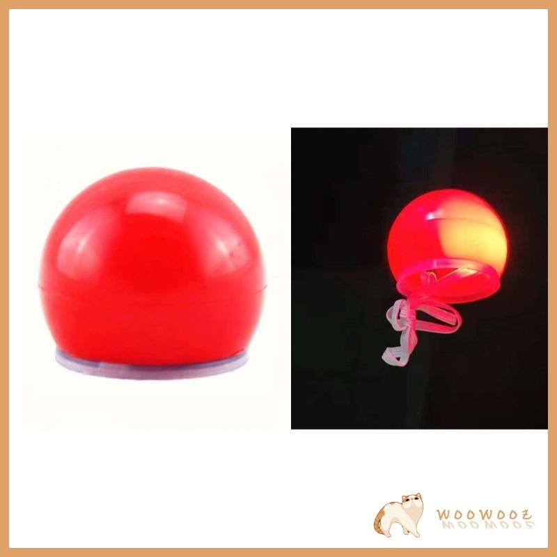 WOOW LED Light Up Redish Nose Halloween Party Costume Decorations Clown ...