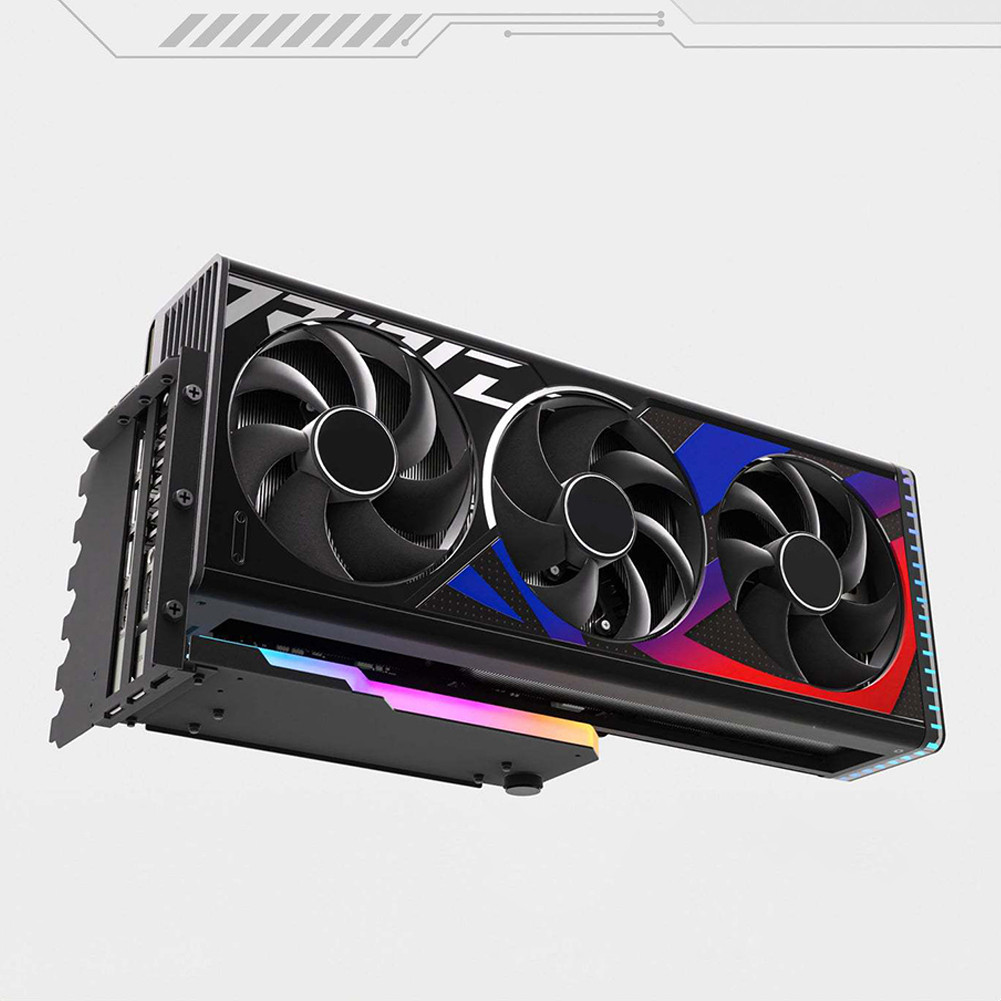 [Aluminum Alloy] [ATX PC Case] Vertical GPU Mount Bracket Holder [Dual ...