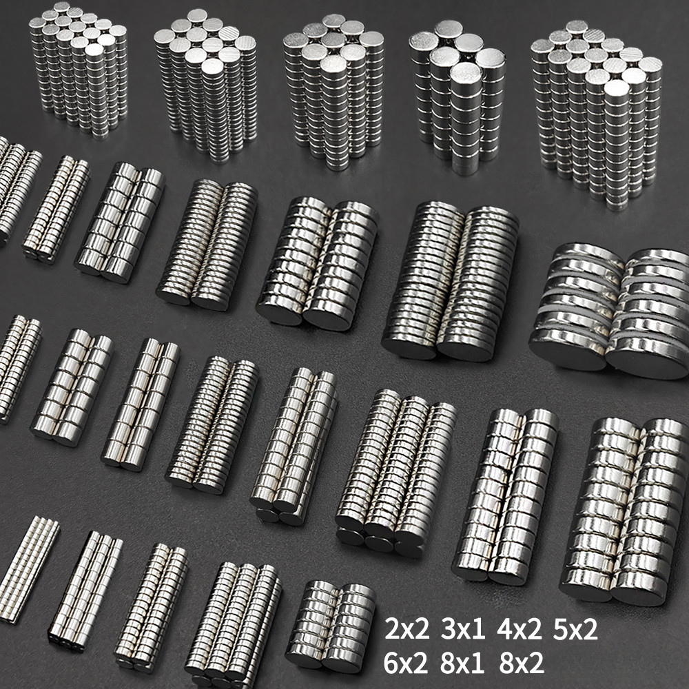 2x1,3x1,3x2,4x2,5x2,6x2,8x1,8x2,8x3mm Super Strong Small Round Magnet ...