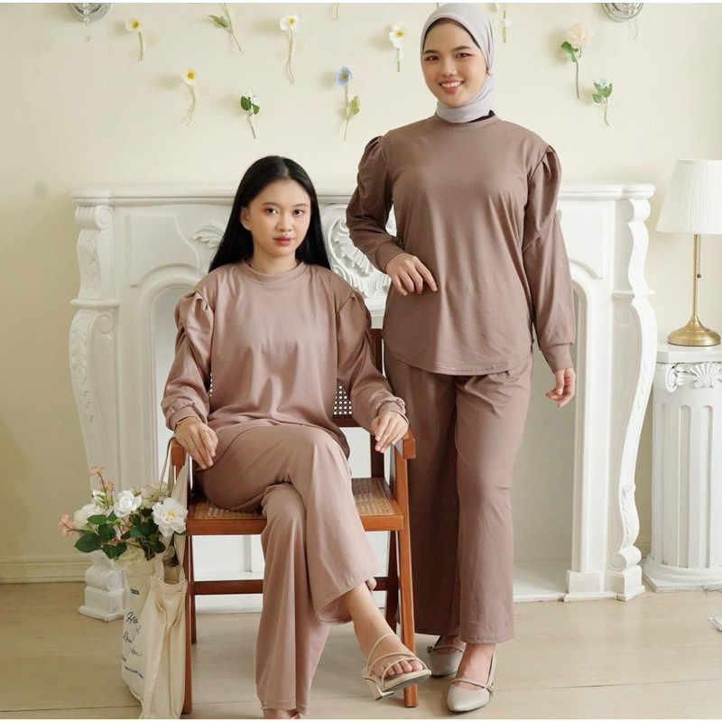 JALLPRONEW - ZFS LONG SLEEVE ANGELA SET SETCEL / NINA SET PREMIUM RIB ...