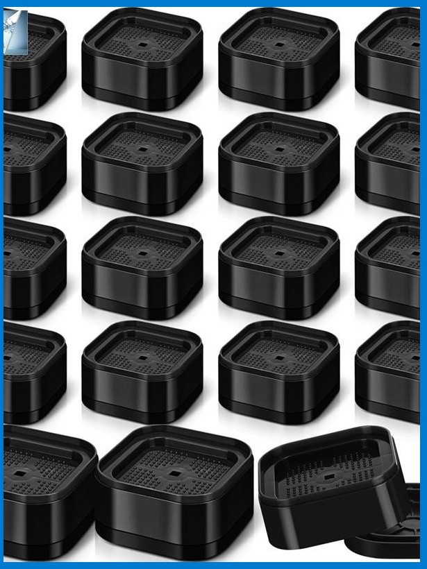 Furniture Risers Adjustable Bed Risers 1.38In Stackable Heavy Duty Bed Lifts Risers Square Bed ...