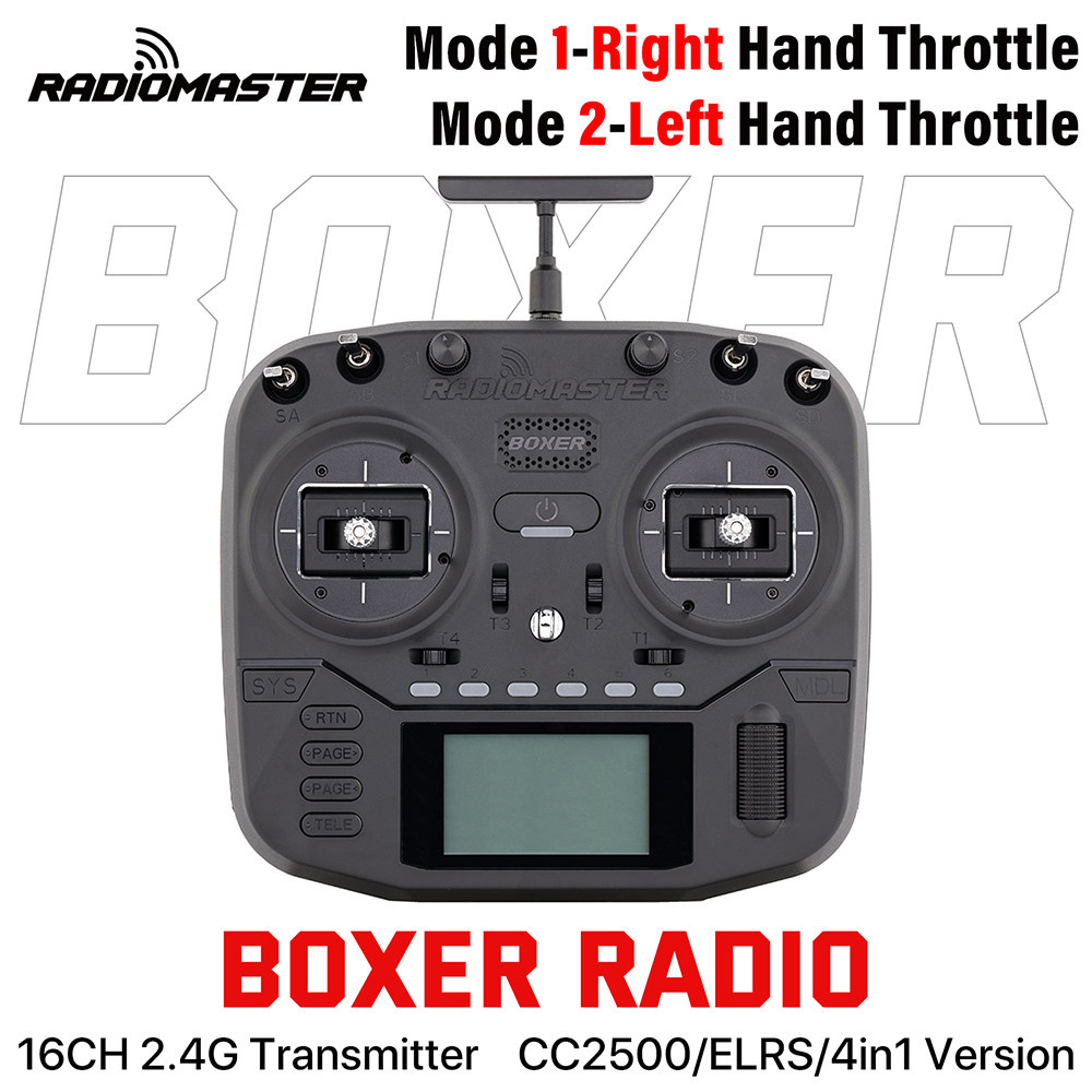 Radiomaster BOXER Radio Controller Hall Gimbals ELRS/4IN1/CC2500 ...