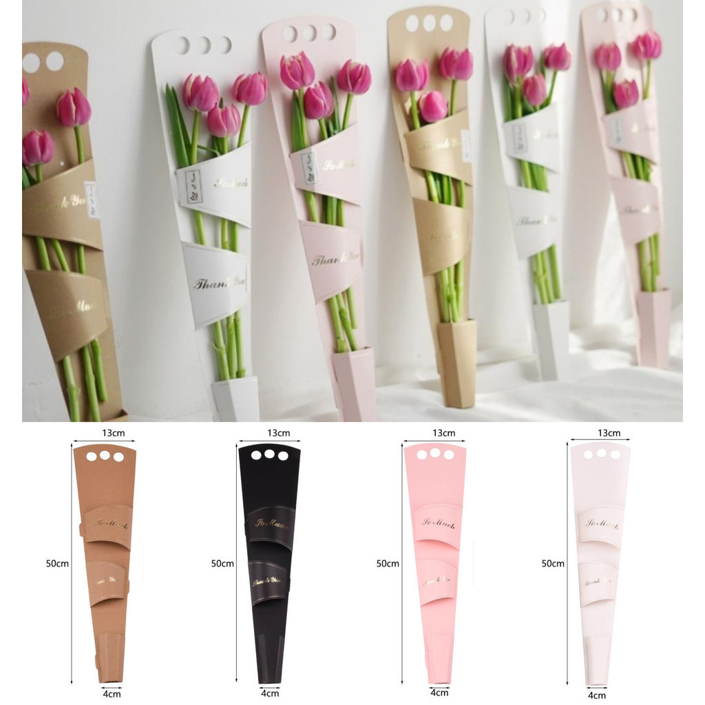 Creative Single Flowers Bouquet Gift Box Flower Box Flowers Wrapping ...