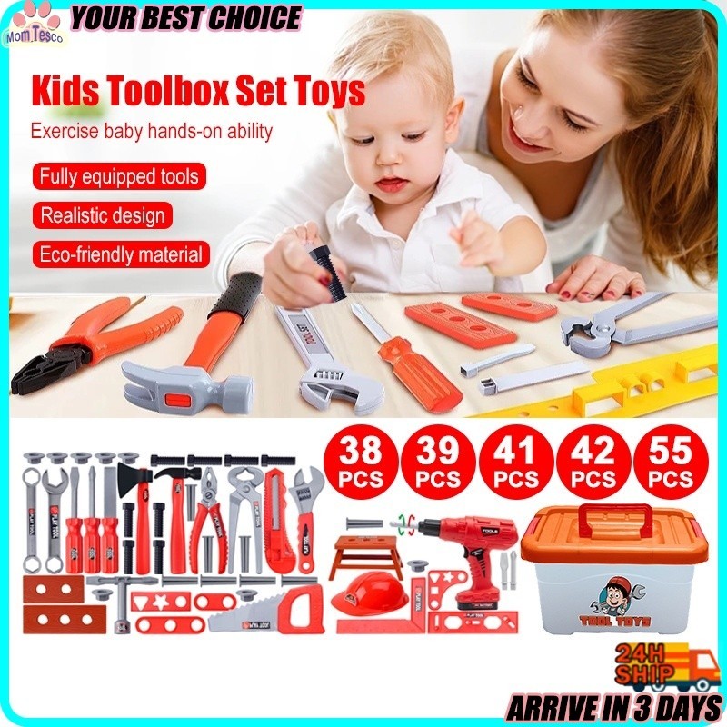 Repair Tools Toys for Kids Children's Toolbox Engineer Simulation ...
