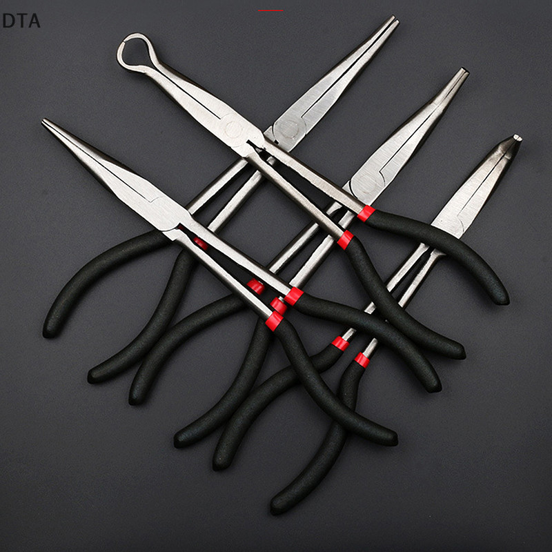 DTA 11" 280mm Long Handle Multi-Functional Reach Circle Nose Pliers ...