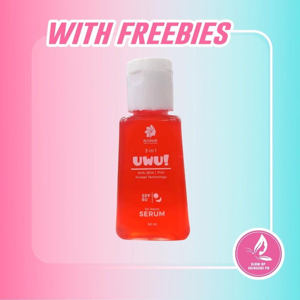 XYY Original Effective New Rosmar UWU 3 in 1 AHA BHA PHA Serum with SPF ...