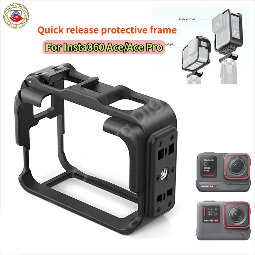 ABS Rabbit Cage Frame For Insta360 Ace Pro Quick release protective frame For Insta360 Ace ...