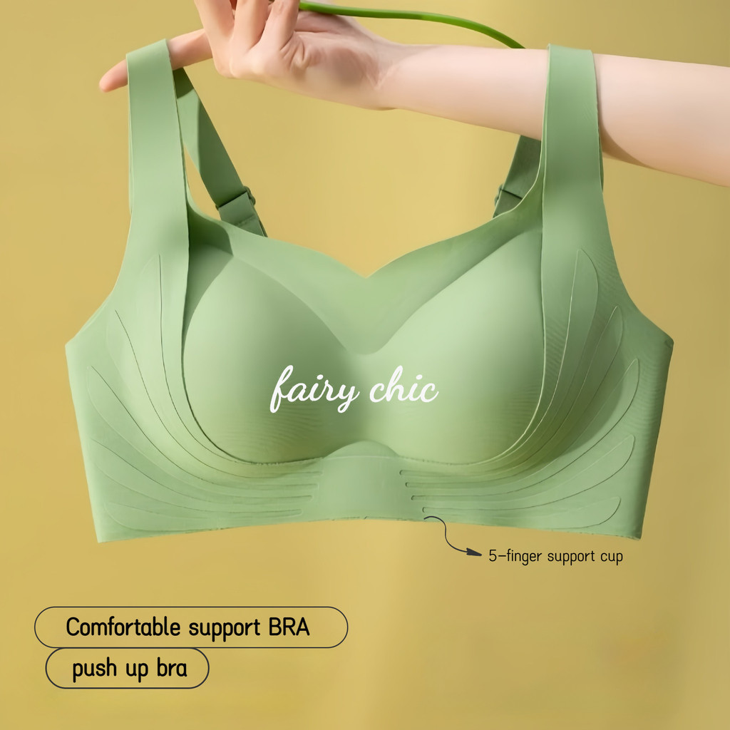 M-2XL Jelly seamless bra plus size sports bra No wire push up bra Large ...