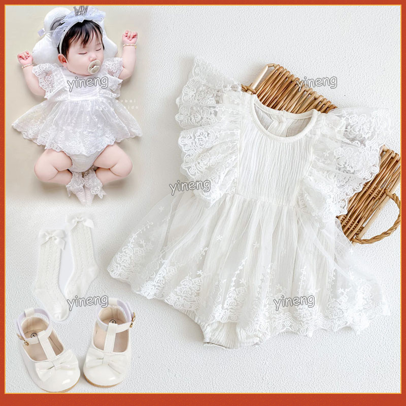 Newborn Baby Girl Princess Dress 1st Birthday Party Tulle Tutu Dress ...