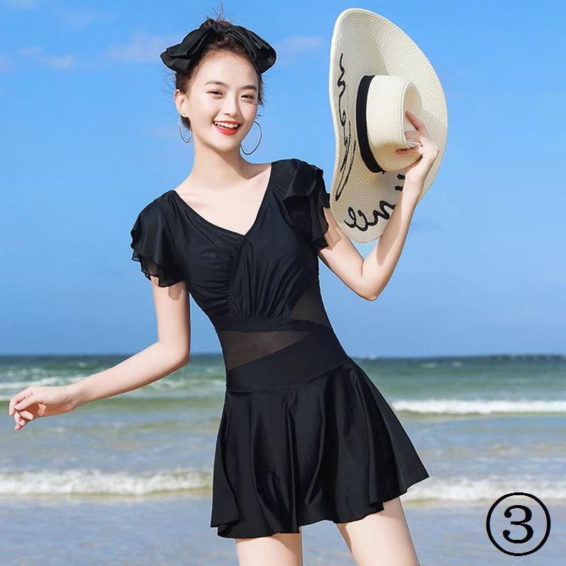 2024 New Style Swimsuit Female Conservative Fairy Style Cover Belly