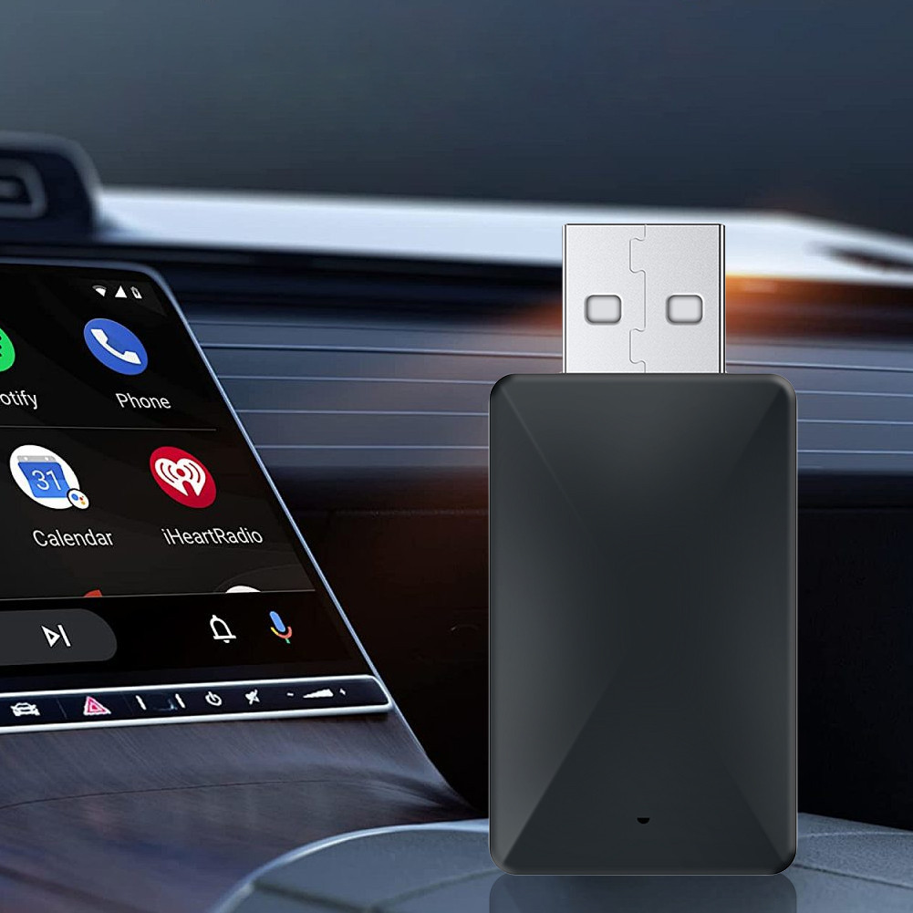 2 in1 Wireless Carplay Android Auto Wireless Adapter Smart Dongle 2.4G ...
