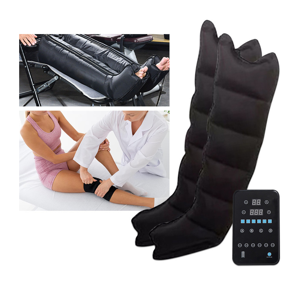 6 Massage Modes Air Pump Compression Pressure Therapy Recovery Boots ...