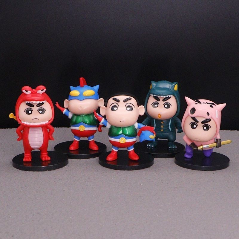 New Justice Superman Crayon Shin Chan Vs. Light Fart Monster Dynamic ...
