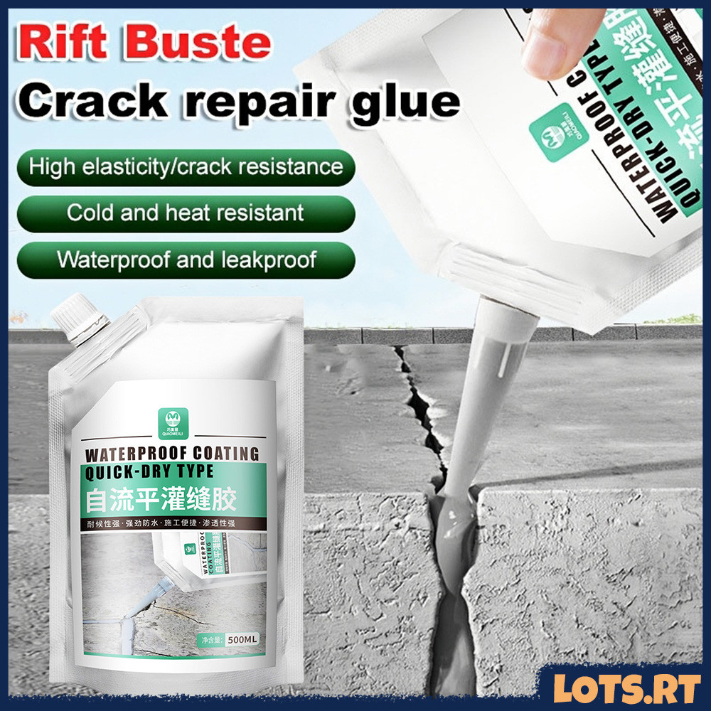 Crack Caulking Glue Floor Waterproof Coating Crack Repair Glue 500ML ...