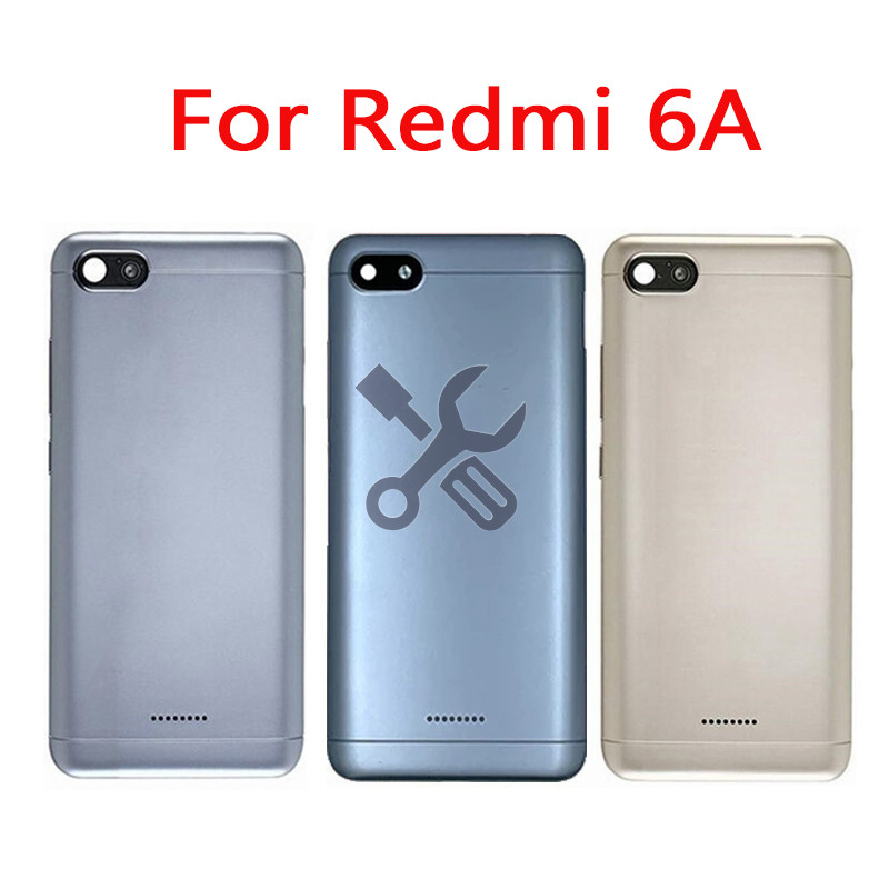 New Battery Back For Xiaomi Redmi 6A Battery Back Rear Cover Door ...