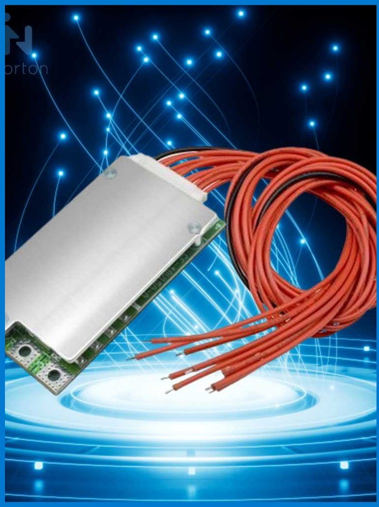 BMS PCB Protection Board Wth Heat Sink Lithium Battery Protection Board ...