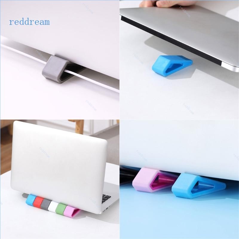 VA Notebook Cooling Stand Slip Resistant Silicone Tilting Wedge Pad ...