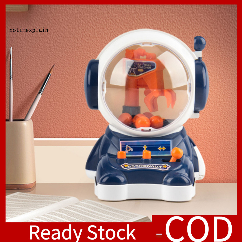 NTA Handheld Ball-catching Machine Astronaut-themed Ball Tosser Toy ...