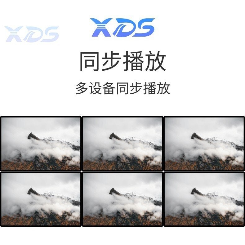 4K Cloud Backend Android Network HD Player Box XDS Multimedia ...