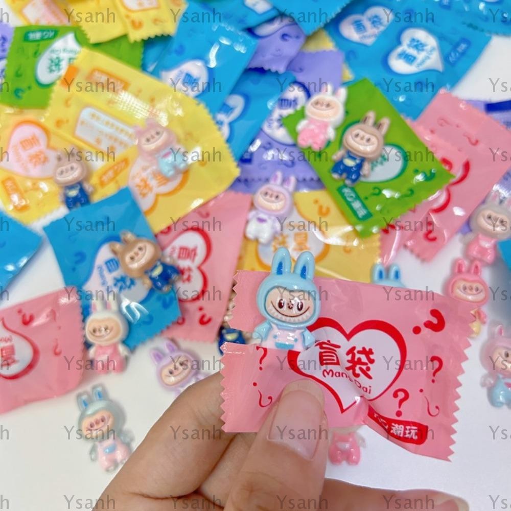 YSANH Independent Packaging , Mini Labubu Box, Small Gift Cute Resin ...