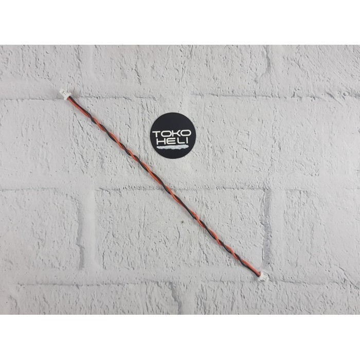 JST-SH: 1mm Spacing, 2 Pin Female/Female Silicone Wire Connector ...