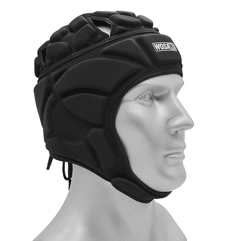 Adjustable EVA Football Goalkeeper Head Protection Hat for Crash ...