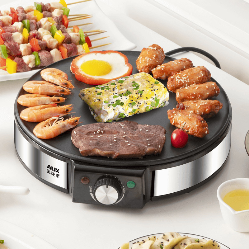 Electric Crepe Maker by StarBlue with Wooden Spatula - Perfect for ...