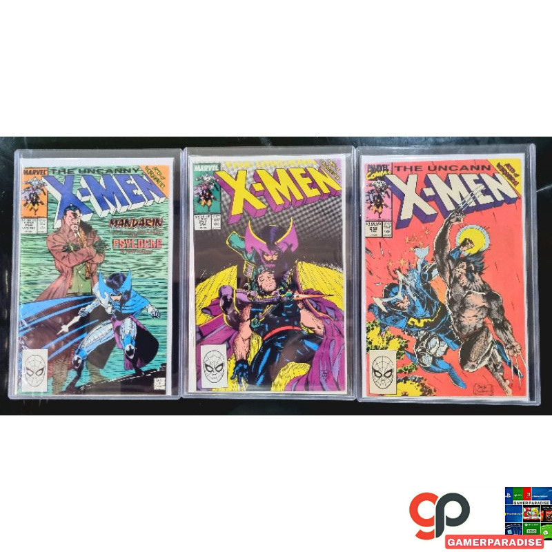♞Uncanny X-Men 256, 257, 258 1st Psylocke Lady Mandarin Arc 1st App ...