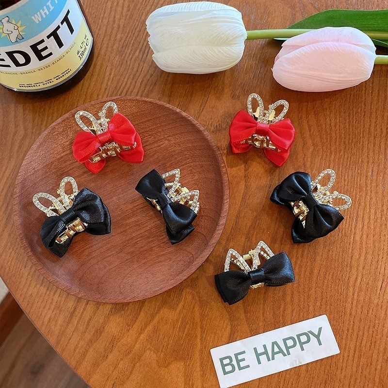 New 2024 Bow Small Hairpin Set Cute and Exquisite Hair Clips for Girls ...