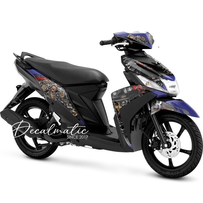 Mio M3 Full Body Sticker Decal Mio Z Full Body Motorcycle Variations ...