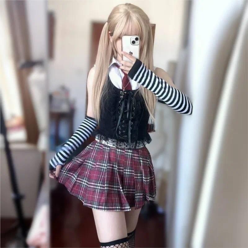 Death Note Cosplay Costume Misa Amane Cosplay Debut Daily Sexy Dress ...