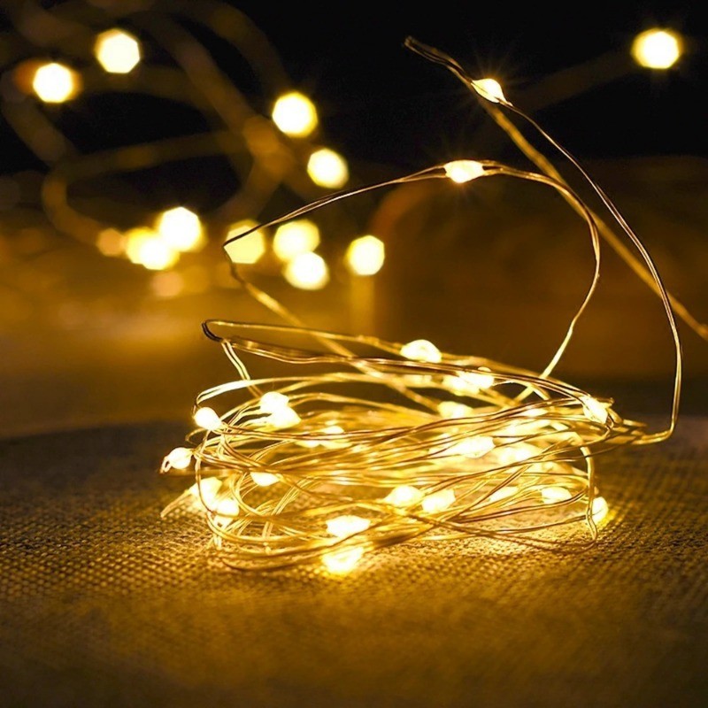 LED Fairy String Lights Firefly String Lights Garden Home Party Wedding ...
