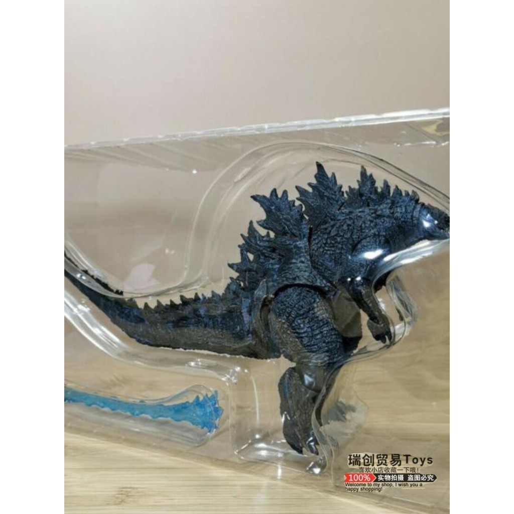 Godzilla Figure NECA King Of Monsters Jet Special Effects Dinosaur King ...
