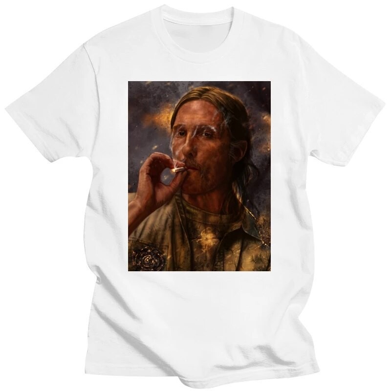 True Detective Rust Cohle 2014 Fan Art Tv Show Dark Matthew Mcconaughey ...