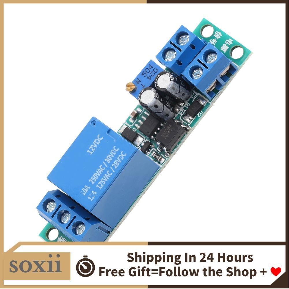 Soxii Timer Module Switch DC12V Adjustable Signal Trigger Turn Off ... Soxii Timer Module Switch DC12V Adjustable Signal Trigger Turn Off ...