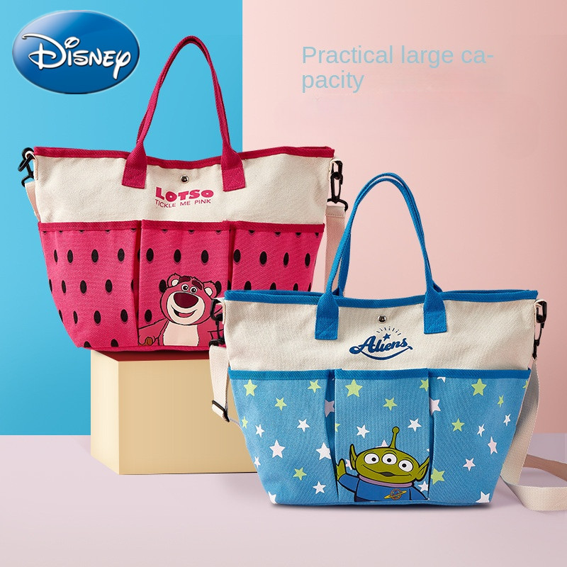 Disney Cartoon Tote Bag - Large Capacity School Bag for Students, Moms ...