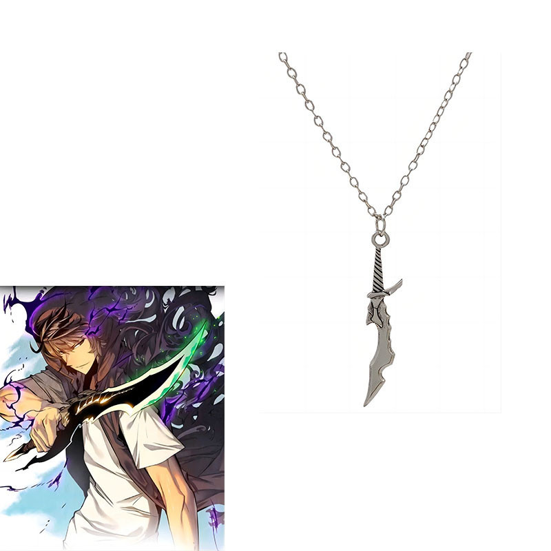 Anime Solo Leveling Personalized Custom Fashion Necklace Cosplay ...