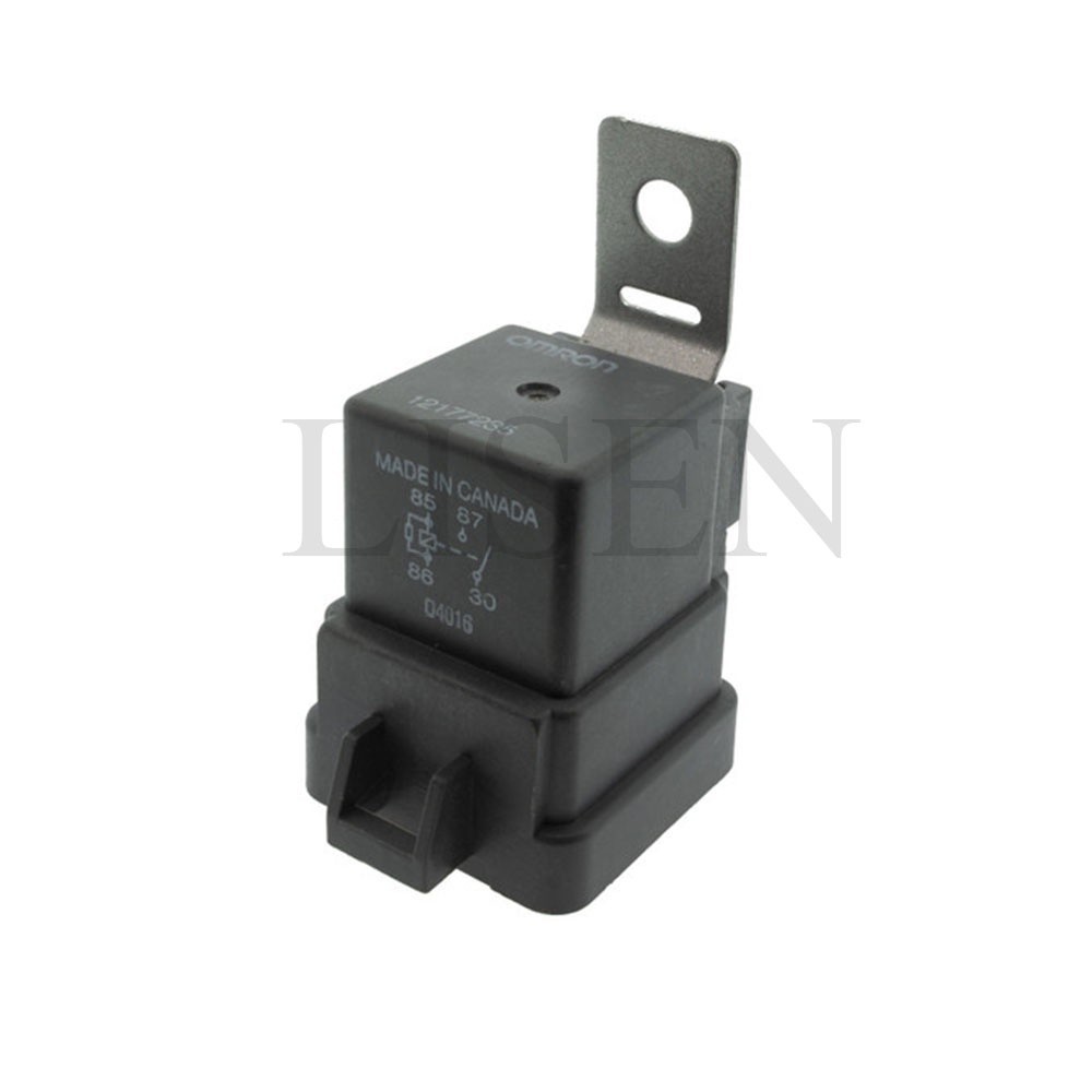12177235 Omron 4 Prong Automotive GM Relay With Bracket For Chevrolet ...