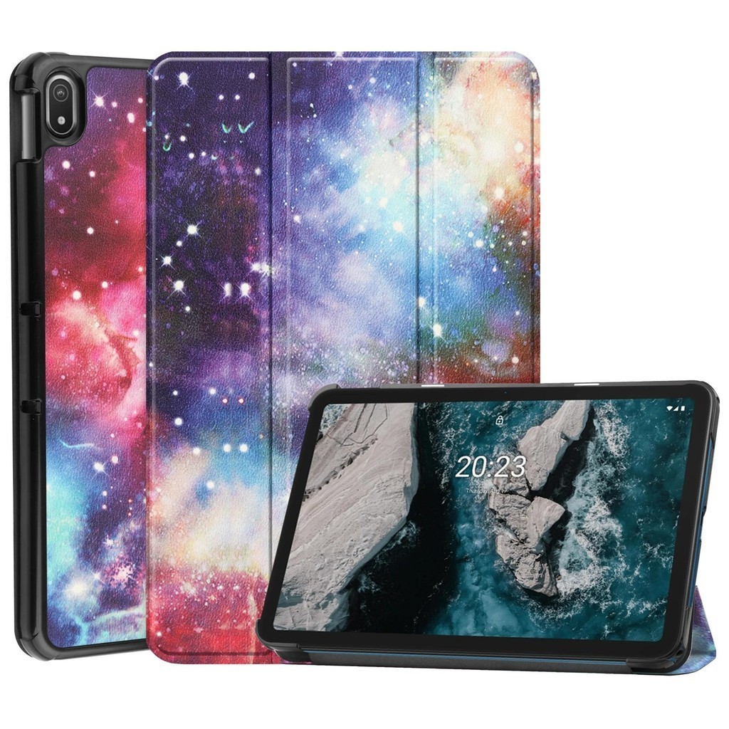 Funda For Nokia T21 T 21 T20 10.4 Inch 2022 Case PU Leather Tri-Folidng ...