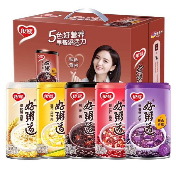 Silver Egret Good Congee Eight Treasure Congee 12 Cans Black Rice ...