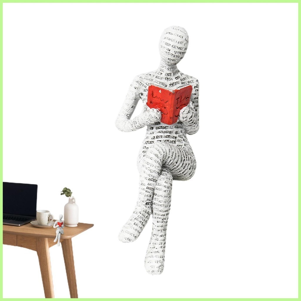 Reading Women Thinker Statue Reading Women Thinker Statue Figurine ...
