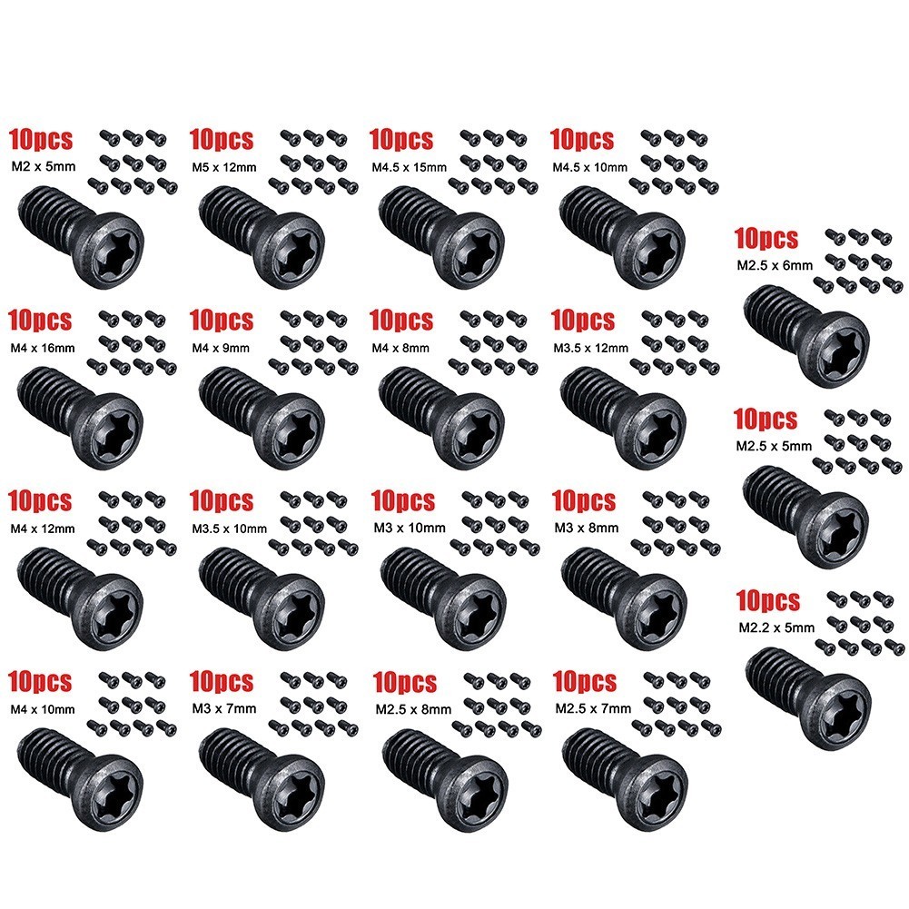 【Discounts】 M2 M2.5 M3 M3.5 M4 M5 Torx Screws For Replace Carbide Blades CNC Lathe Tools #BBHOOD ...