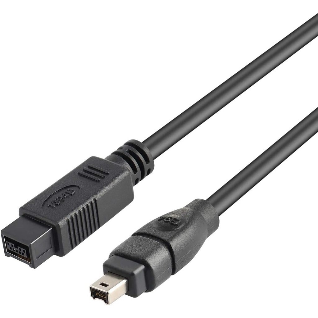 FireWire Cable 9 Pin to 4 Pin IEEE 1394 Firewire 800/400 Cable 6 Feet ...