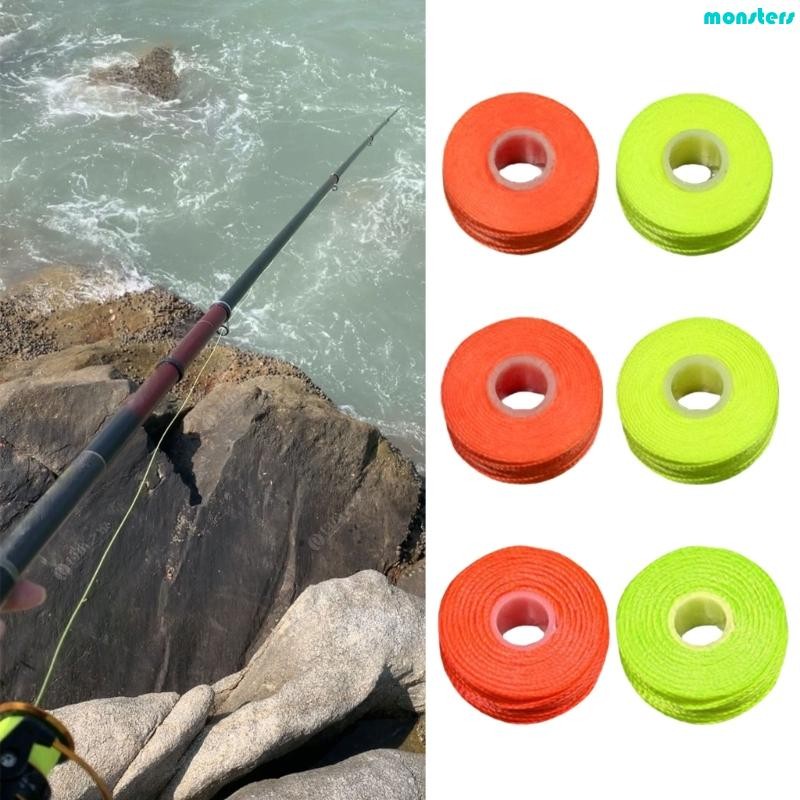 mm 3 Rolls Rock Fishing Cotton Knot Line Cotton Knot Stop Line Cotton ...