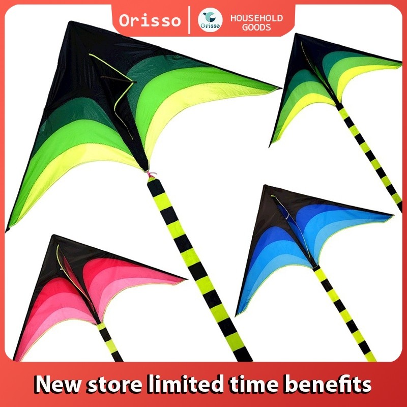 Orisso Long Tail Rainbow Kite Outdoor Kites Flying Toys Kite For ...