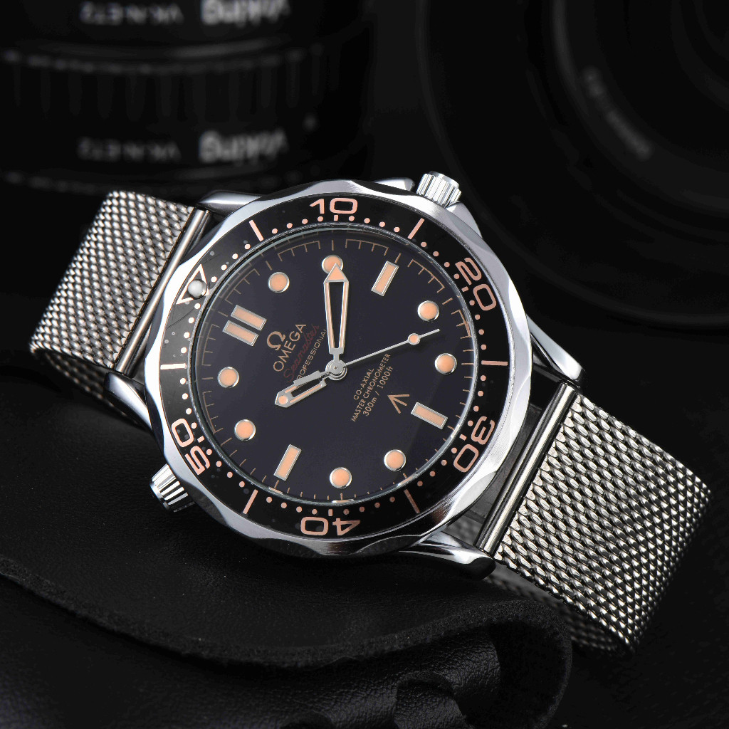 Omega 007 Edition Wristwatch Quartz Movement Zhizhen Observatory Men's ...