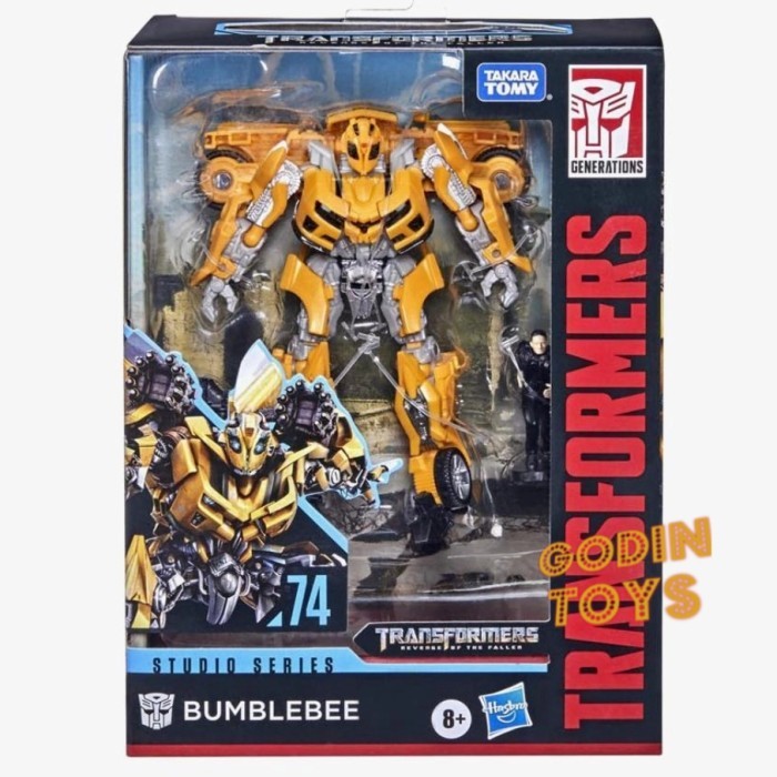 Transformers Bumblebee ROTF Studio series ss 74 Hasbro deluxe | Shopee ...