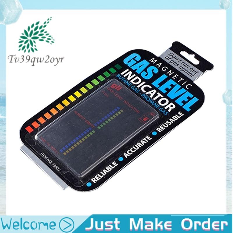 【Tv39qw2oyr】Practical Propane Fuel Gas Level Indicator Gas Test Sticker ...