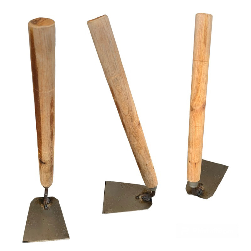 KAYU Mini 2 Milli Thick Wood Garden Hoe - Wild Grass Weed Hoe ...