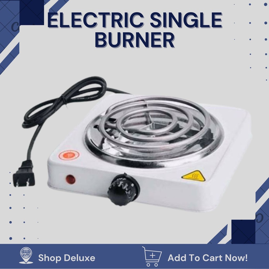 ORIGINAL TRENDING PORTABLE ELECTRIC STOVE SINGLE BURNER 1000W HOT PLATE ...